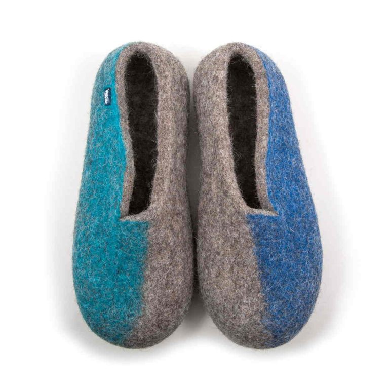 Women's slippers, felted wool slippers for a cozy life by Wooppers